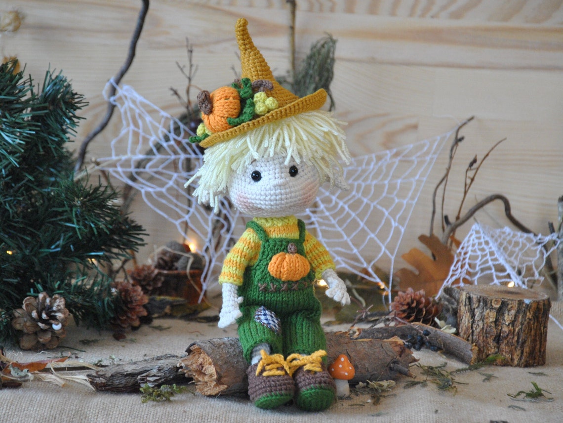 Little Forest Elf Lucky Crochet Amigurumi Pattern Dressable - Etsy