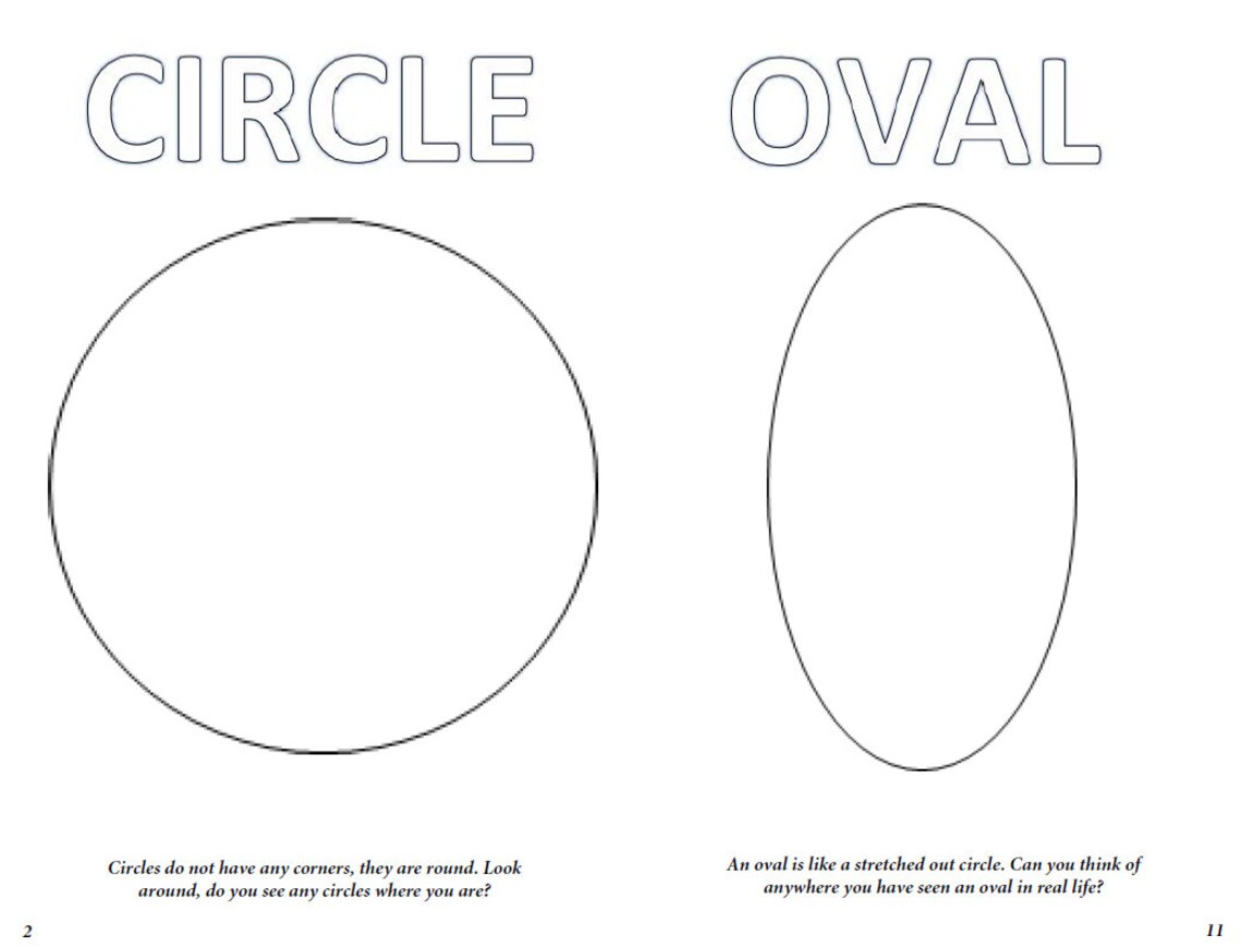 My Little Book of Shapes Coloring Book - Etsy