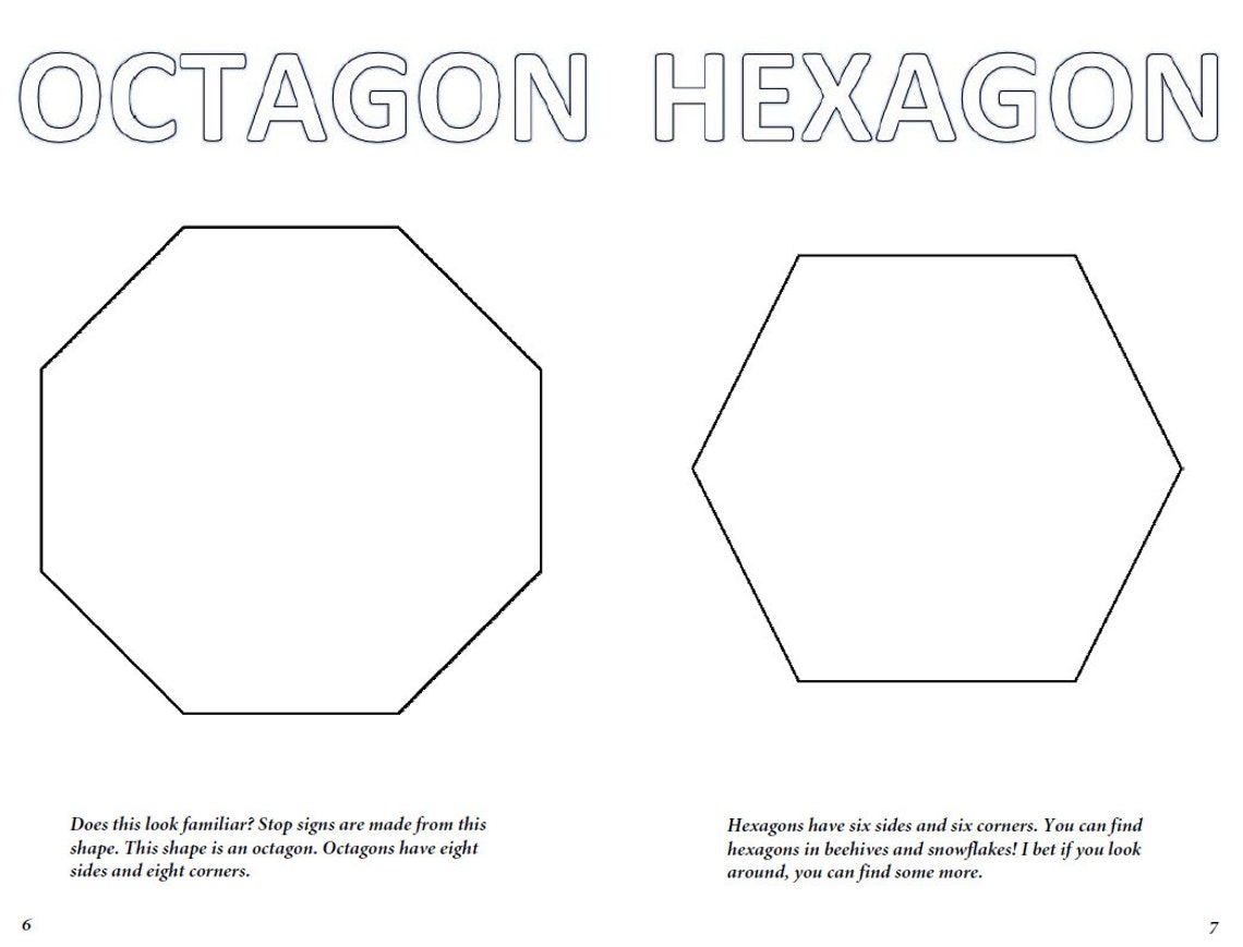 My Little Book of Shapes Coloring Book - Etsy