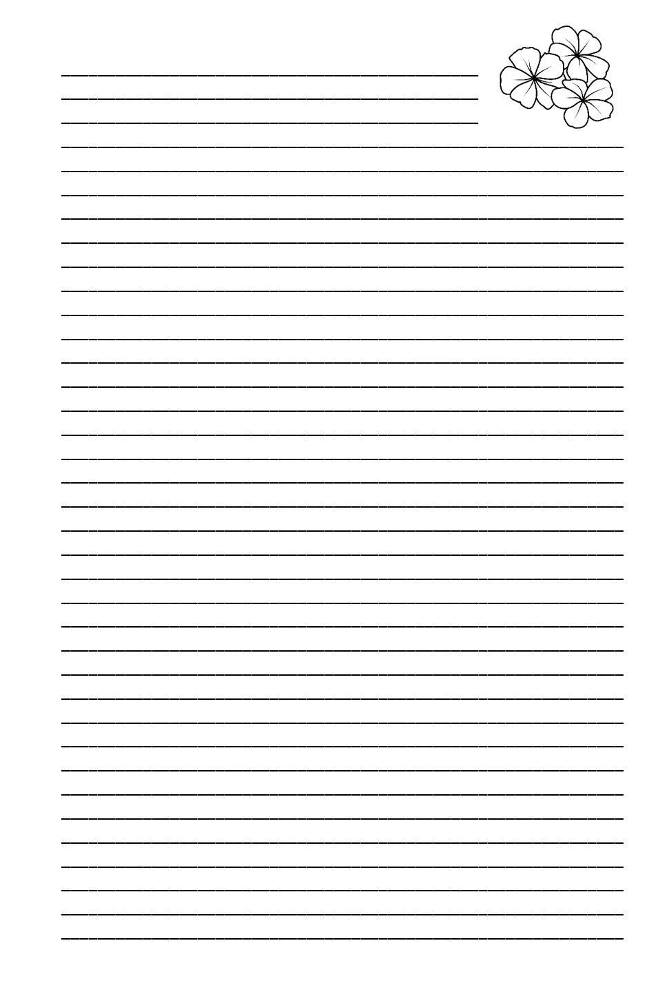 Flower Diary Printable Pages - Etsy