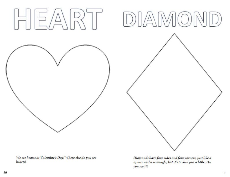 My Little Book of Shapes Coloring Book - Etsy