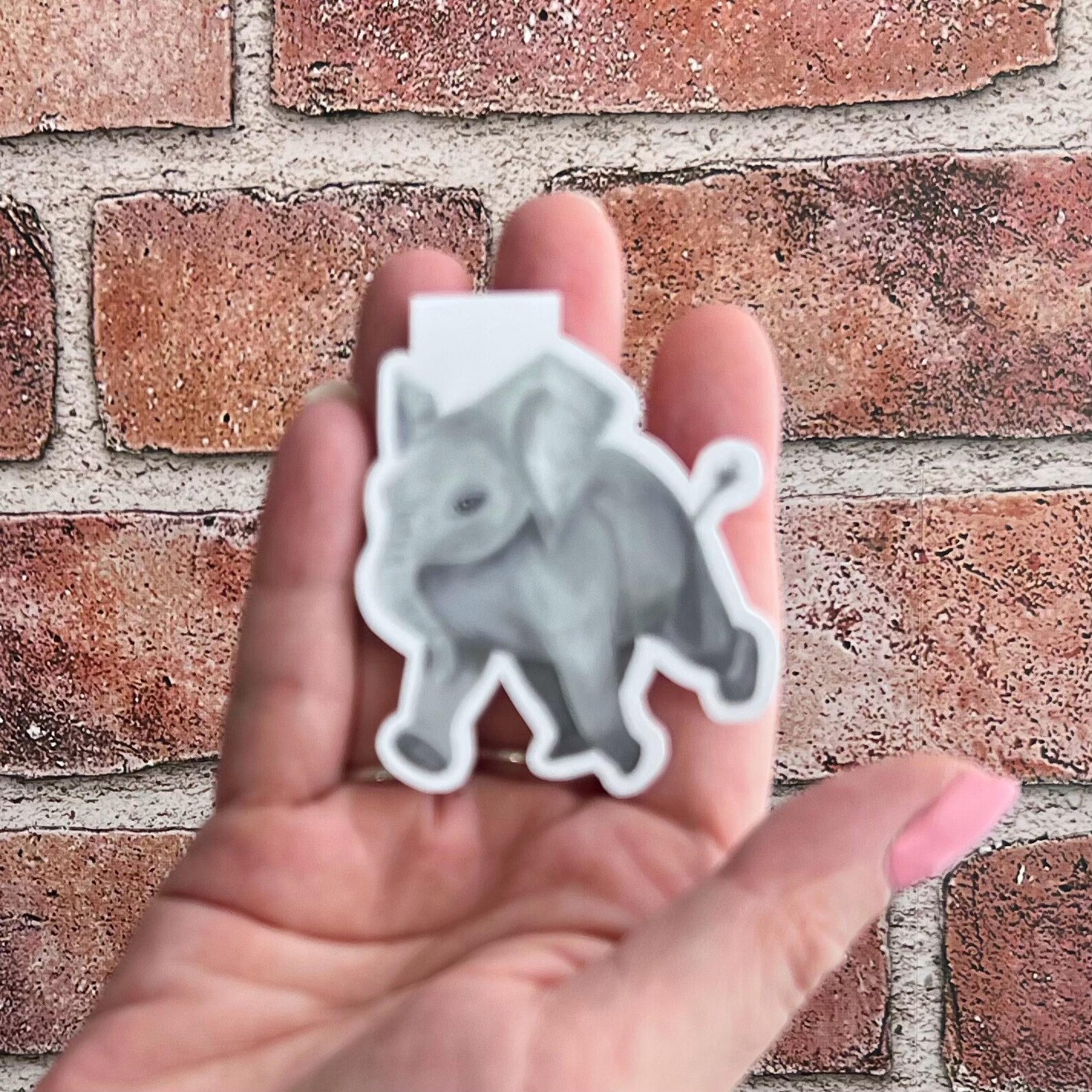 Elephant Magnetic Bookmark, Gift for Animal Loving Readers - Etsy