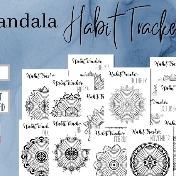 Habit Tracker - Etsy