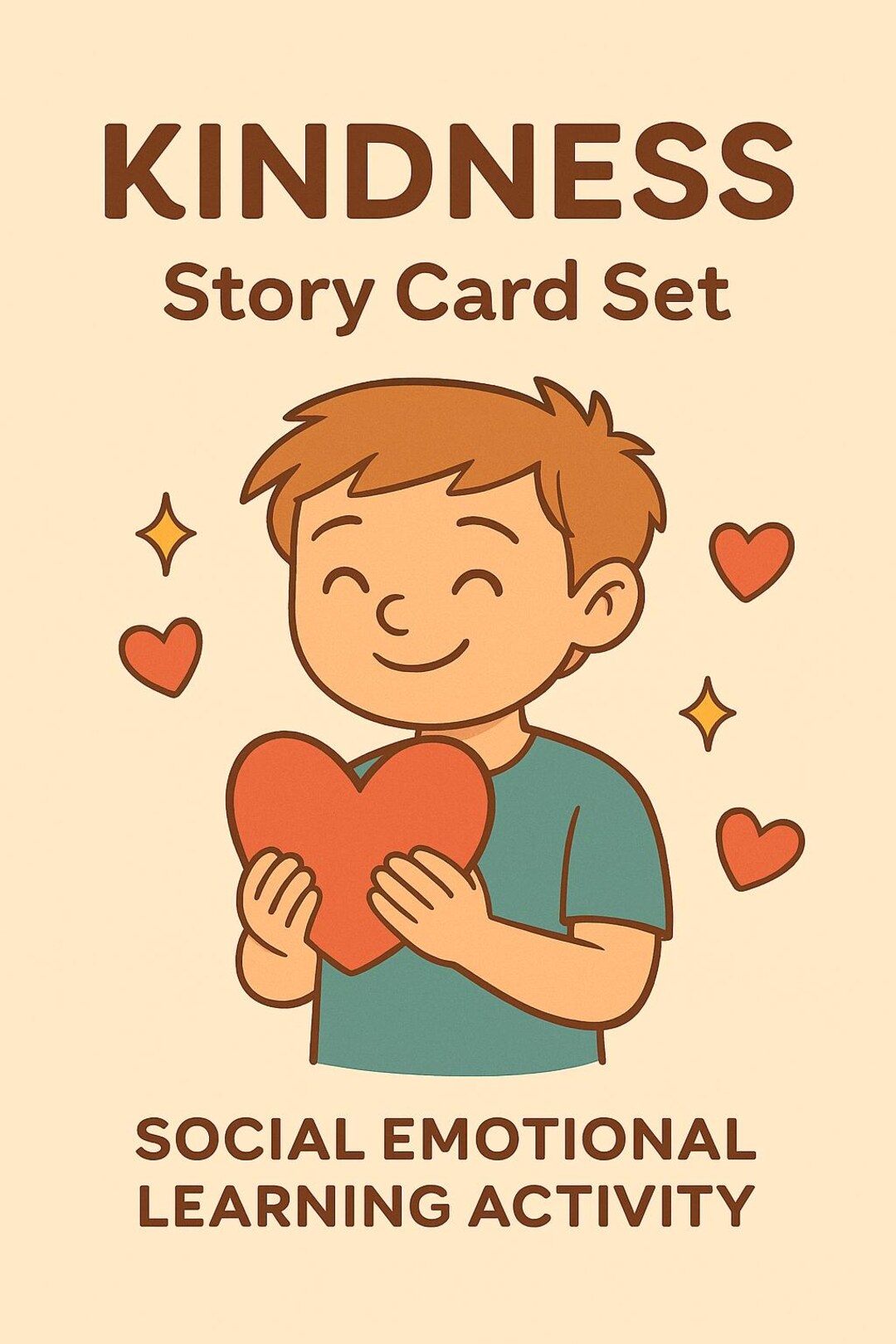 Kindness Story Card Set | SEL Activities for Grades 1–3 | Printable PDF ...
