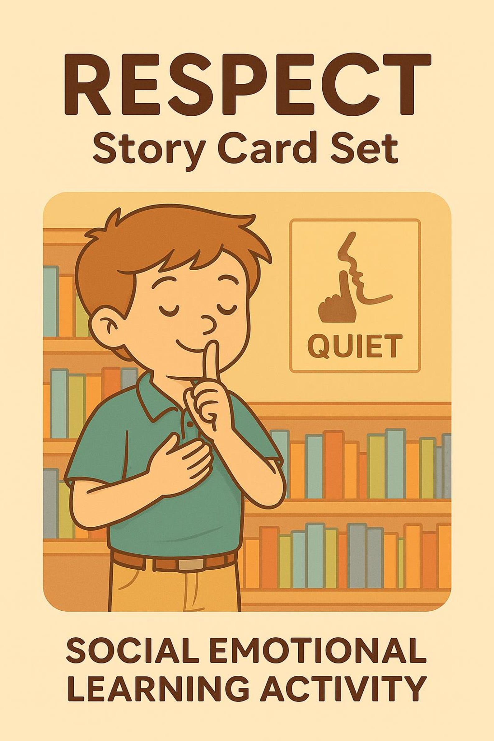 Respect Story Card Set | Printable SEL PDF | Character Education for ...