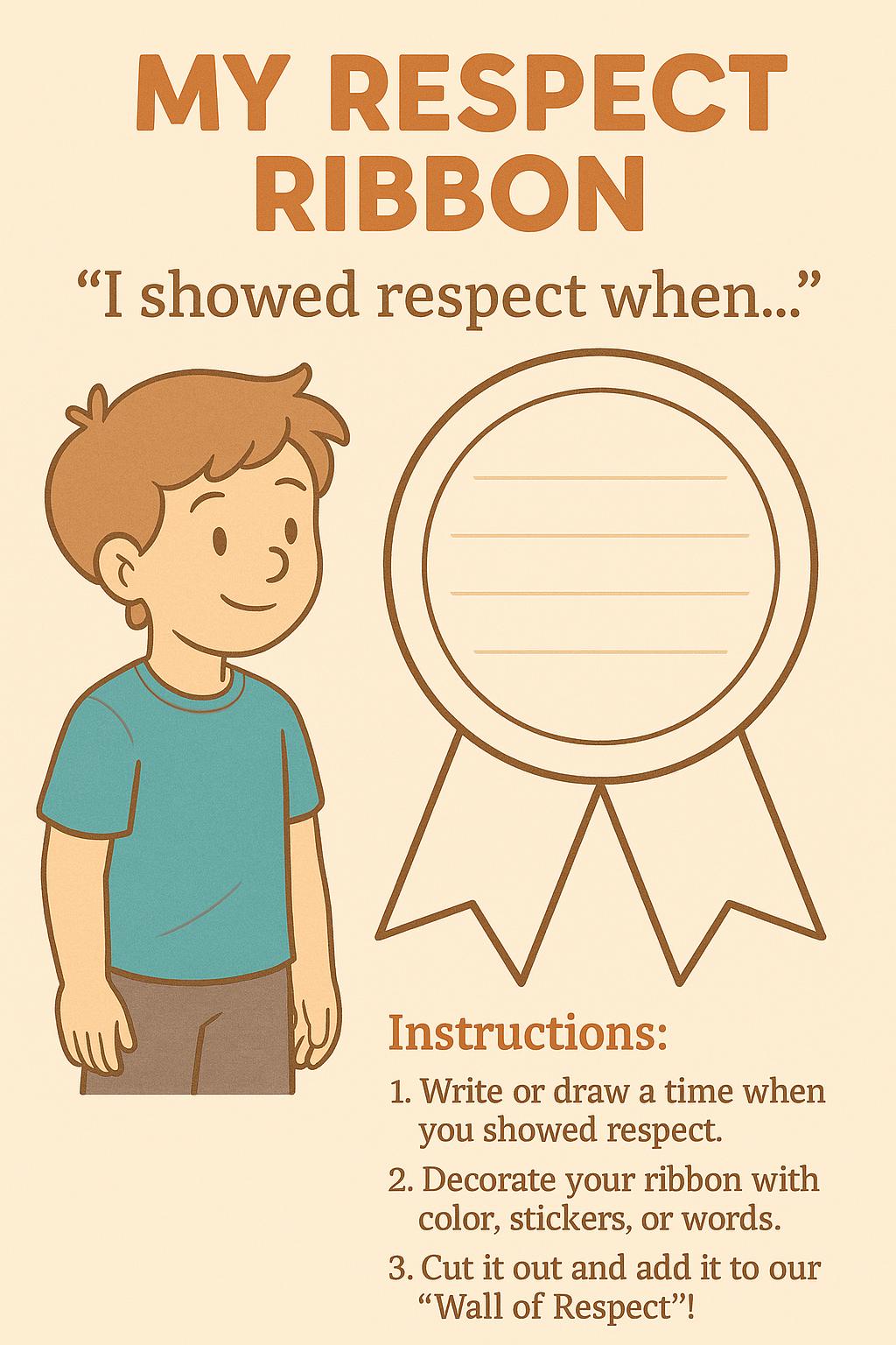 Respect Story Card Set | Printable SEL PDF | Character Education for ...