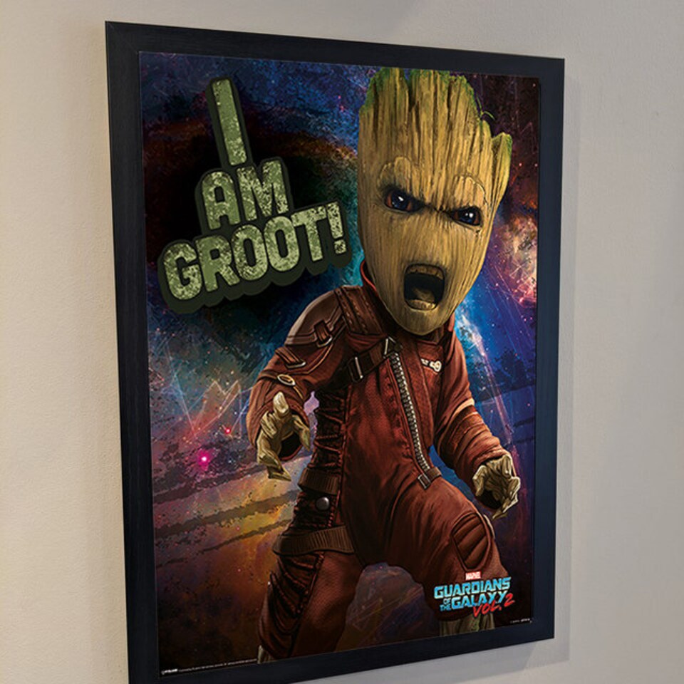 I Am Groot Poster, Marvel Print, Wall Decor sold by CarThomas | SKU 12820404 | 25% OFF Printerval