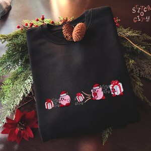 Embroidered Pinky Character Inspired Embroidered Christmas - Etsy