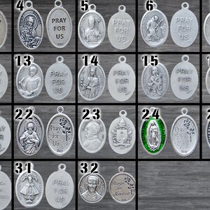 Add-on Devotional Medal 2 Catholic Patron Saint Medals, Add to Your ...