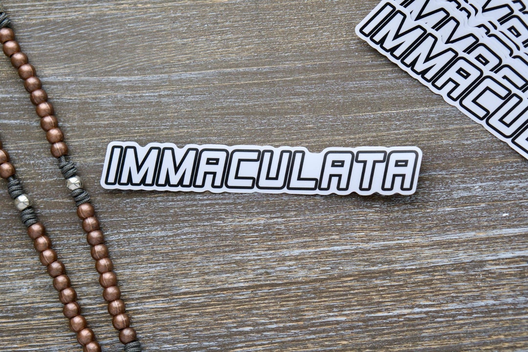 Immaculata Catholic Sticker - Etsy