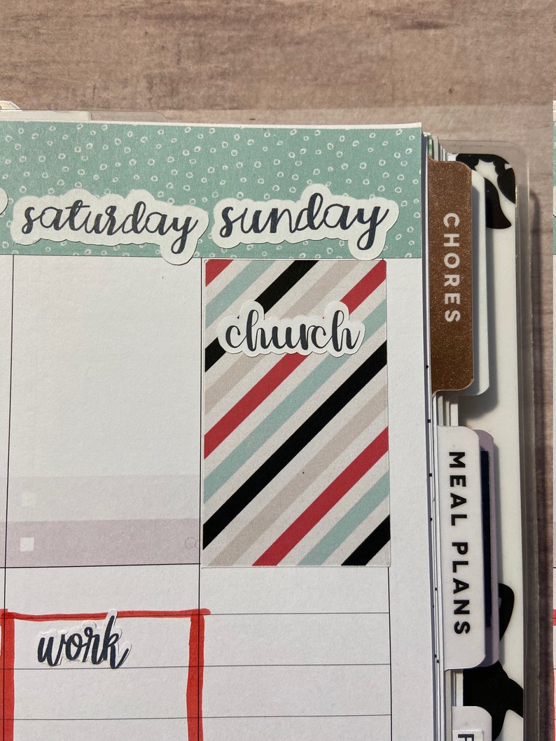 Church Scripts for Planner - Etsy