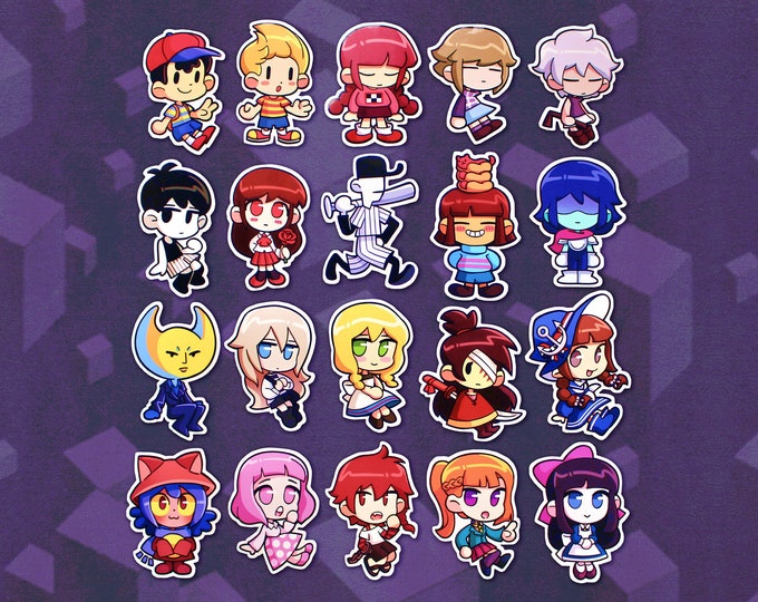 Indie RPG / RPG Maker Vinyl Stickers— Earthbound, Yume Nikki, OFF ...