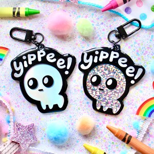 YIPPEE TBH Creature 2.5 Holographic Acrylic Charm - Etsy