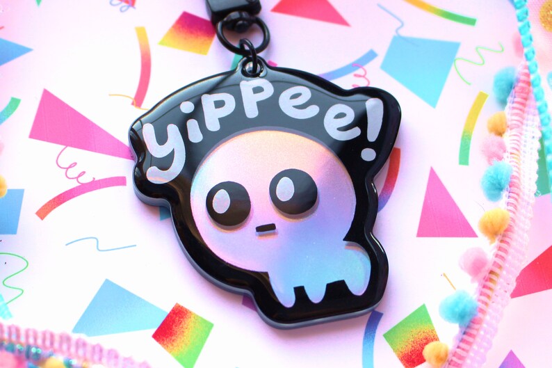 YIPPEE TBH Creature 2.5 Holographic Acrylic Charm - Etsy