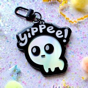 YIPPEE TBH Creature 2.5 Holographic Acrylic Charm - Etsy
