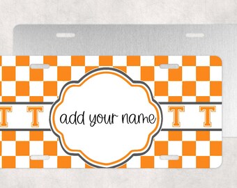 Talkin Tennesseeprinted Aluminum License Plate Custom Plate - Etsy