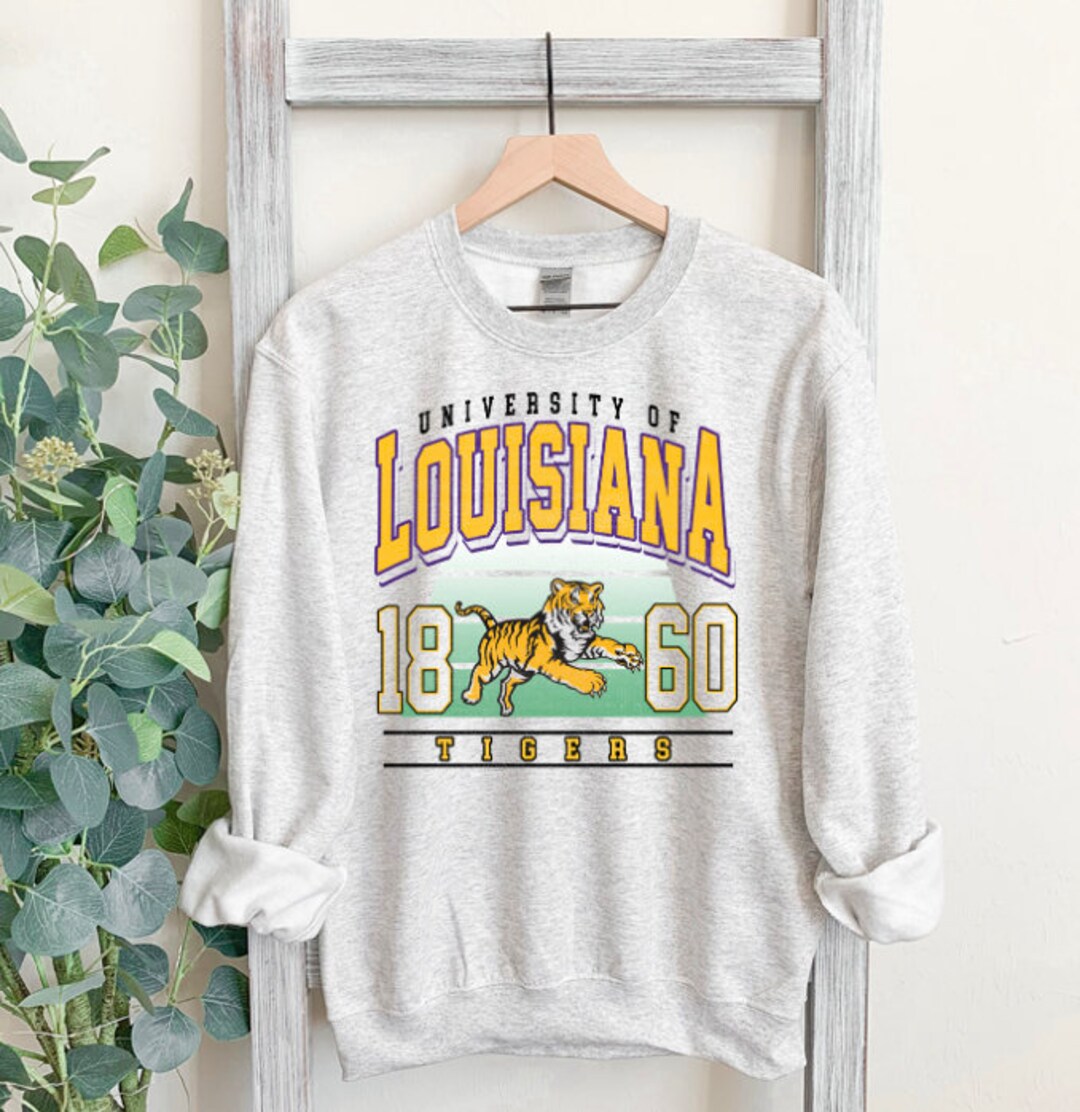 Vintage Louisiana State Sweatshirt, Gildan Sweatshirt, Women's ...