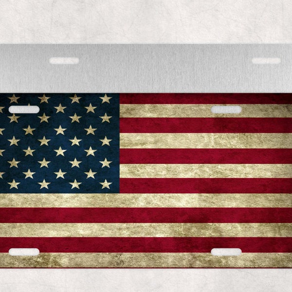 Patriotic License Plate Frame - Etsy