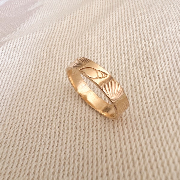 Seashell Ring - Etsy