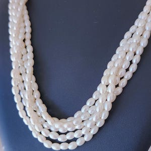Layered Pearl Necklace - Etsy