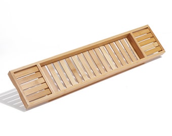 Bamboo Bath Rack - Etsy UK