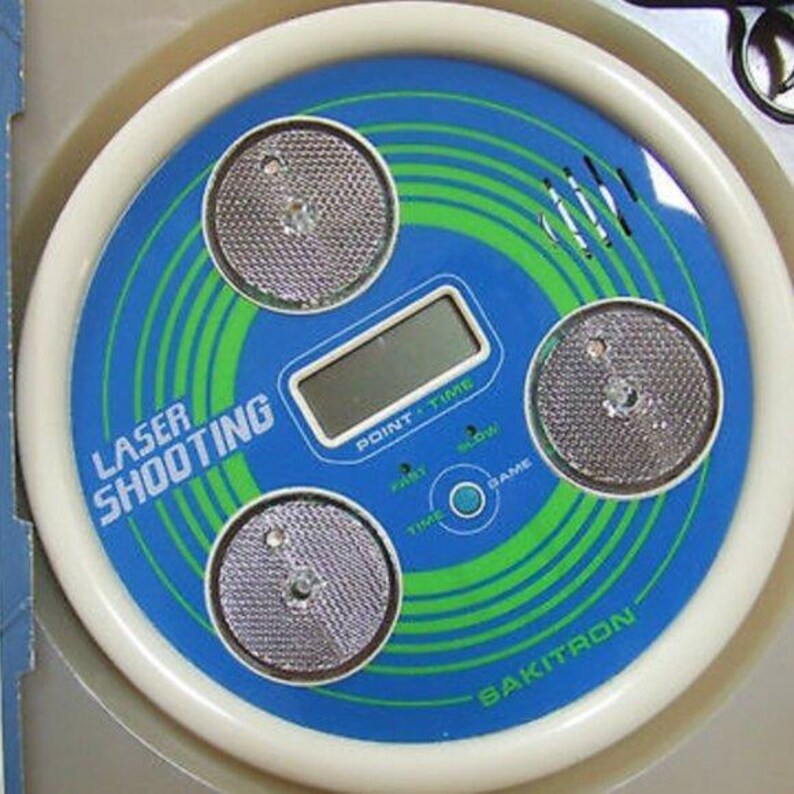Vintage RARE Sakitron Laser Target Game - 1980s Japanese Electronic Toy ...