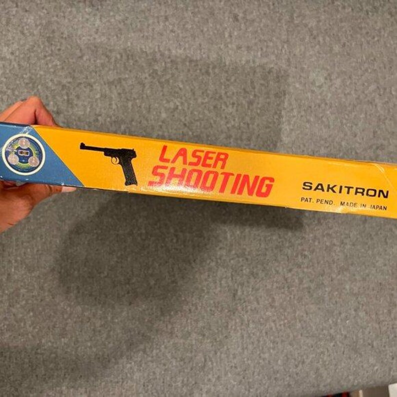 Vintage RARE Sakitron Laser Target Game - 1980s Japanese Electronic Toy ...