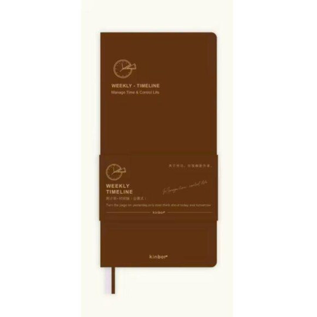 Kinbor Yearly Monthly Weekly Notebook Planner - Etsy