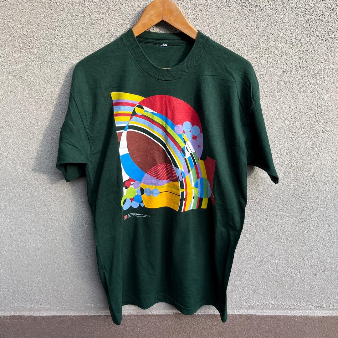 Vintage 90s FRANK LLOYD WRIGHT Art Tee / Architecture / Photo Art ...