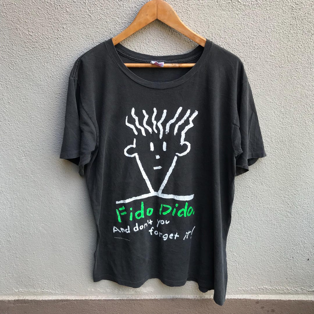 Vintage 90s FIDO DIDO 7up Promo Tee / Vintage Cartoons / Large - Etsy