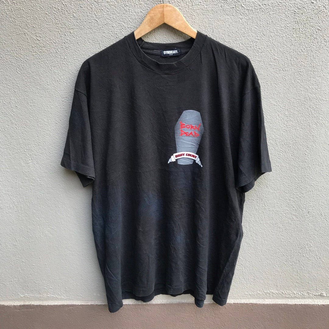 Vintage 90s BODY COUNT Rap Tee Hiphop Born Dead Ice T - Etsy