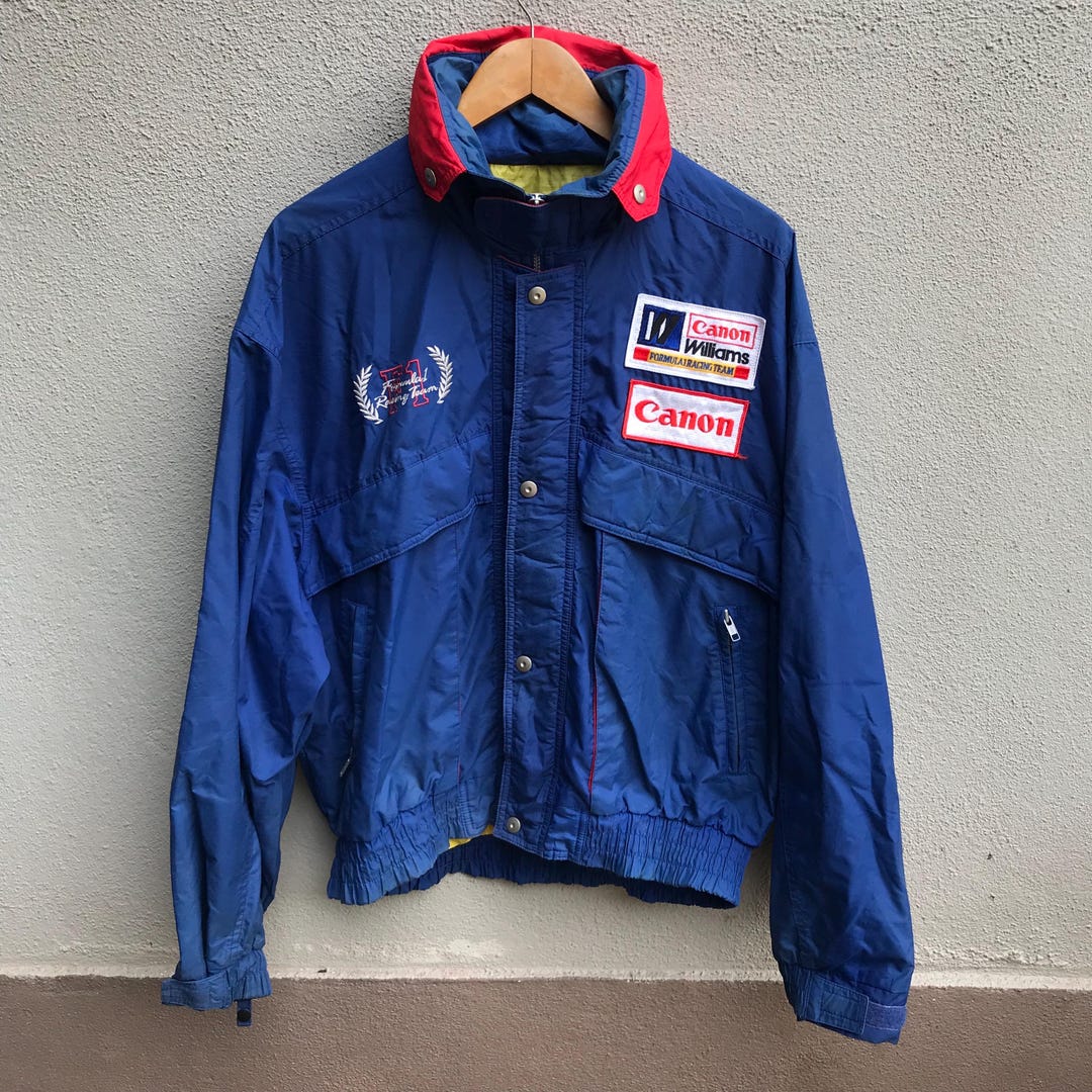 Vintage WILLIAMS Canon F1 Racing Team Jacket / Formula One / Sports ...
