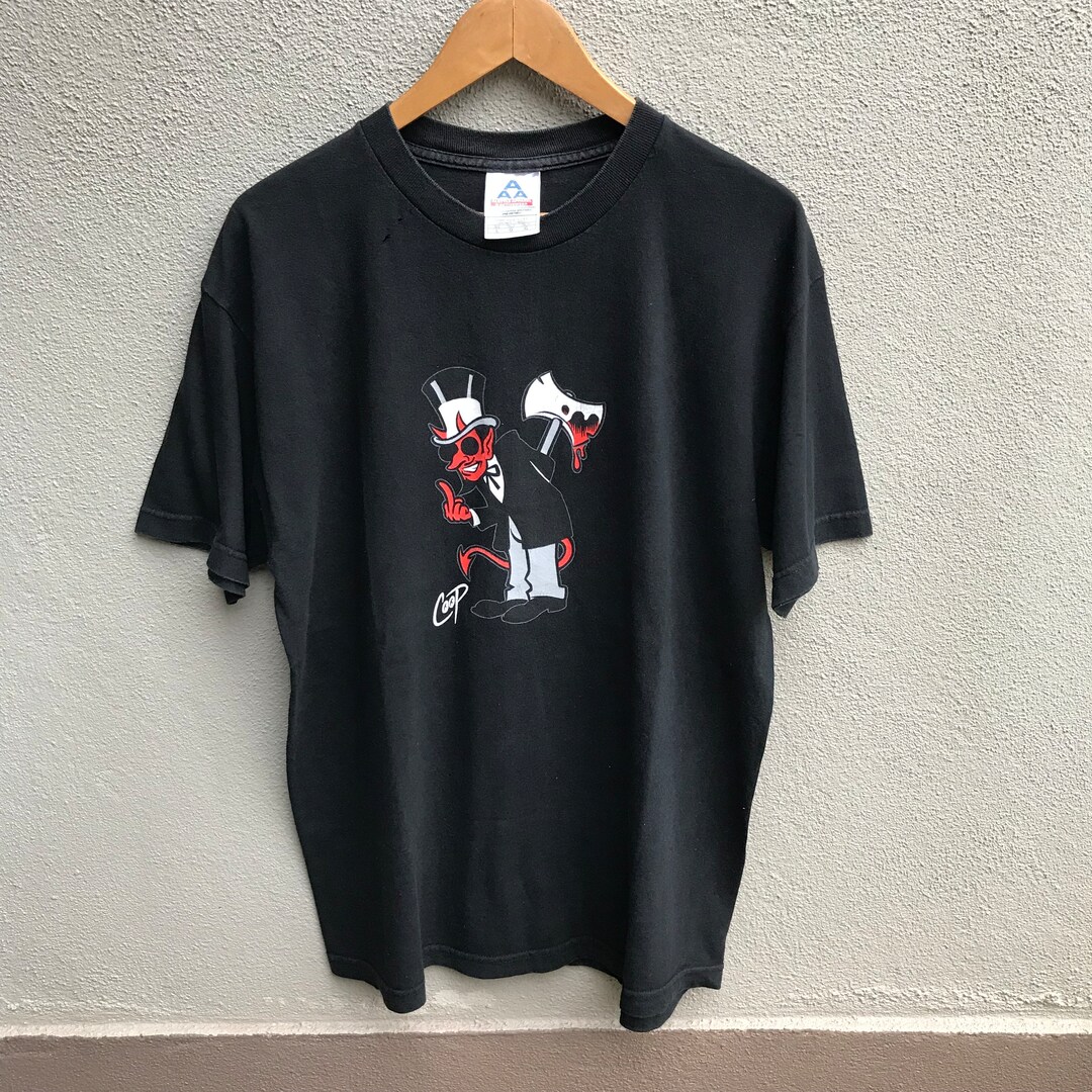 Vintage COOP Art Devil Tee / Vintage Artwork / Graphic Art / Large - Etsy