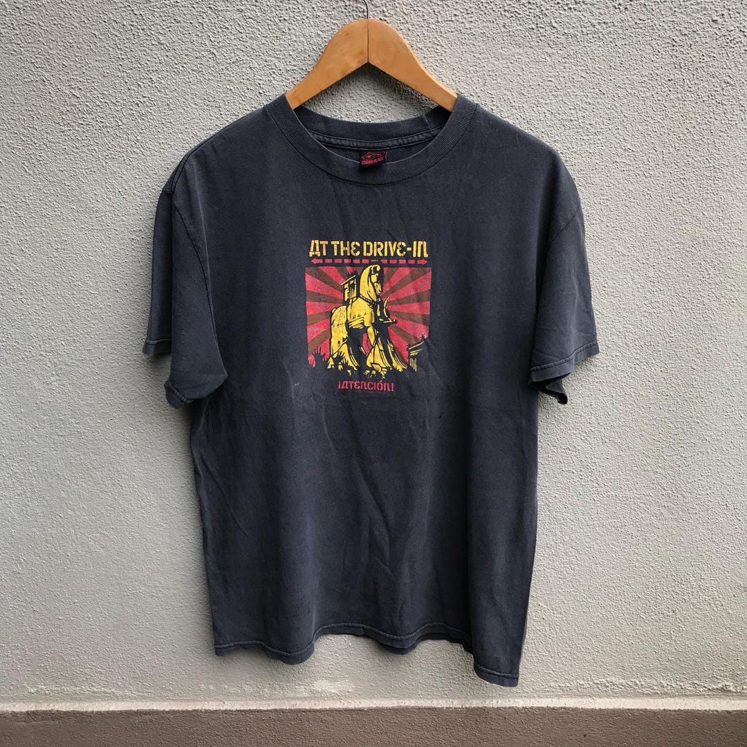 Vintage AT THE DRIVE in Band Tee Post Hardcore - Etsy
