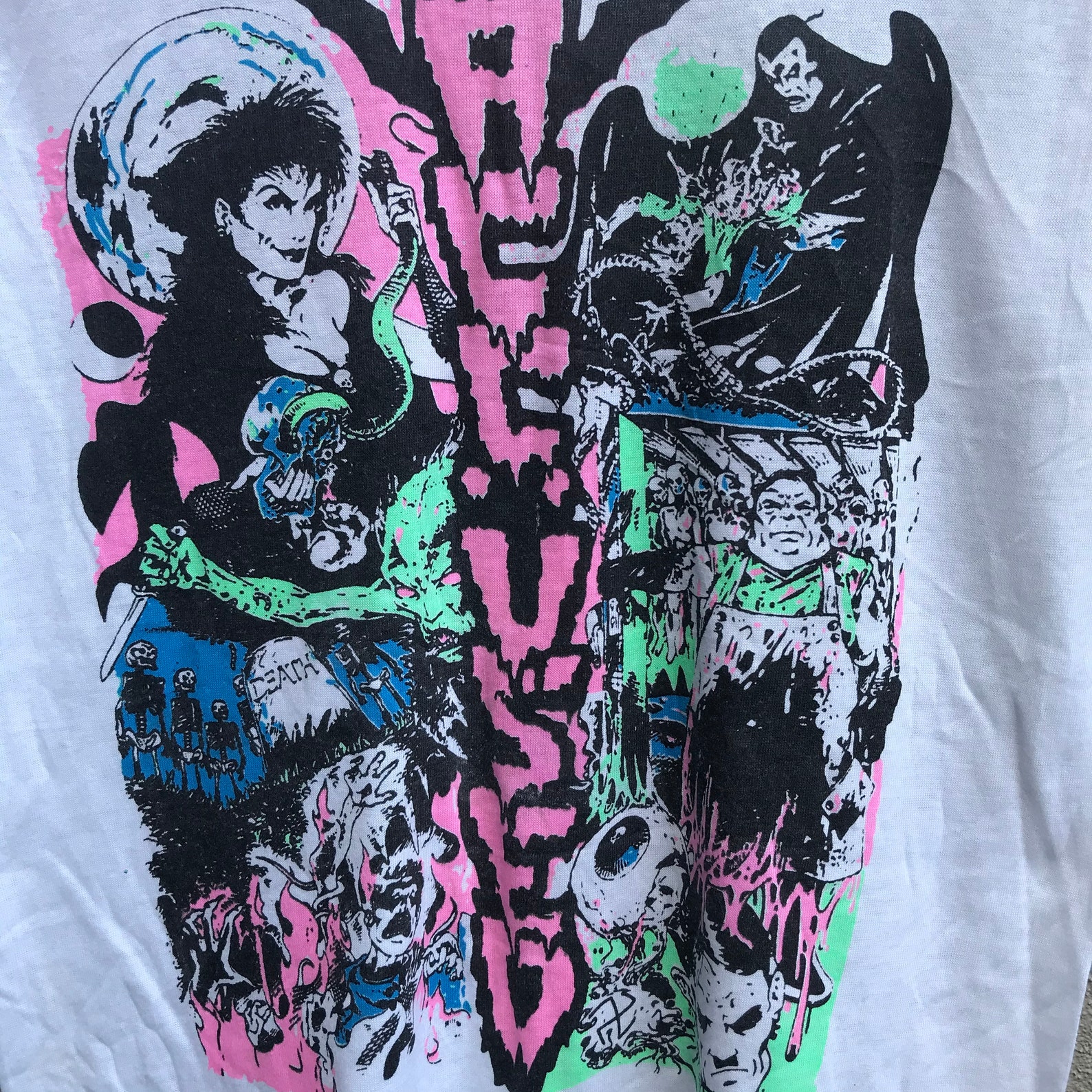 Vintage 80s THE ACCUSED Band Tee Punk Sex Pistols the Damned - Etsy