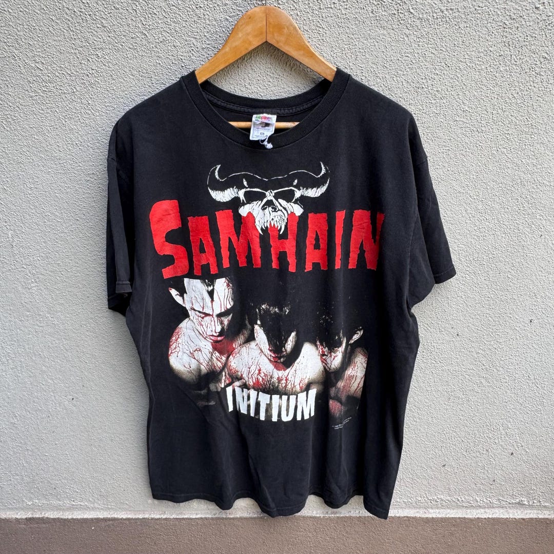 Vintage 90s SAMHAIN Band Tee / Horror Punk / Gothic / Misfits / Vintage ...