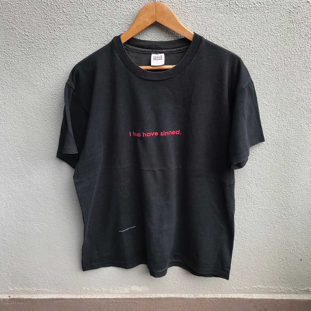 Vintage 90s JOHN BALDESSARI Fotofolio Tee Art Wording - Etsy