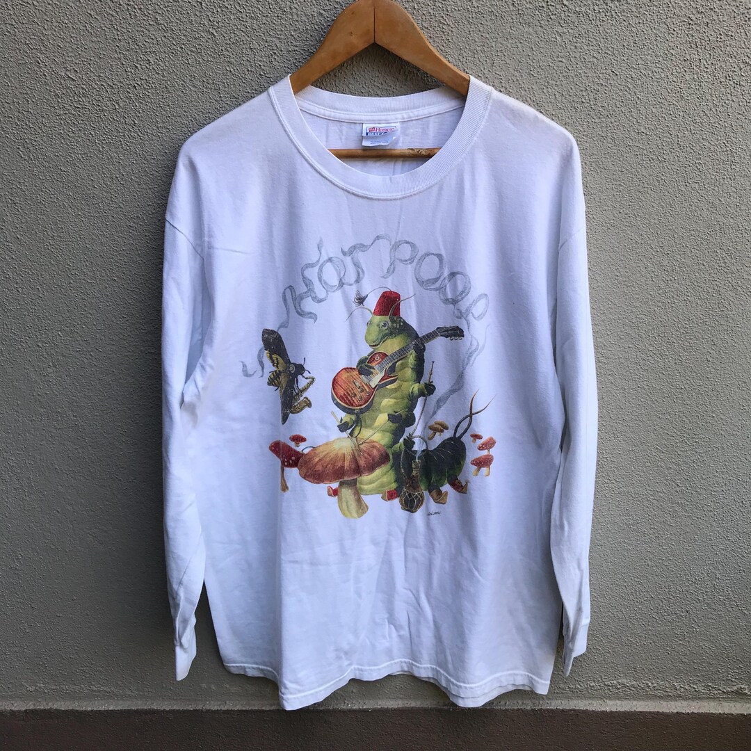 Vintage HOT POOP WALLA Walla Promo Tee / Records Shop / Rock Music ...