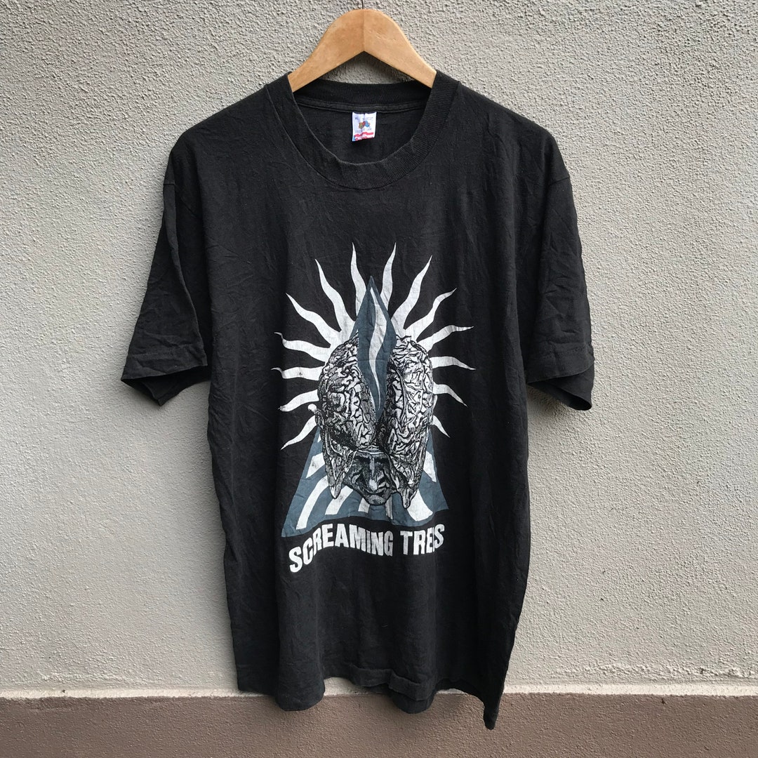 Vintage Rare 90s SCREAMING TREES Band Tee / Grunge / Rock Shirt / Extra ...