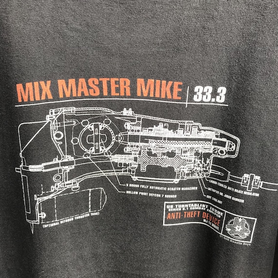 Vintage rare 90s BEASTIE BOYS mix master mike rap tee… - Gem