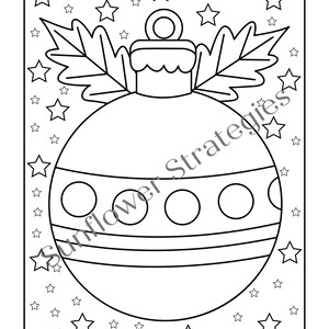 Christmas Coloring Pages for Kids, Christmas Activities, Printable ...