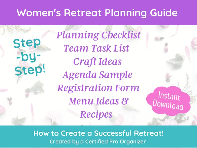 How to Plan a Retreat, Women's Church Retreat, How to Organize a ...