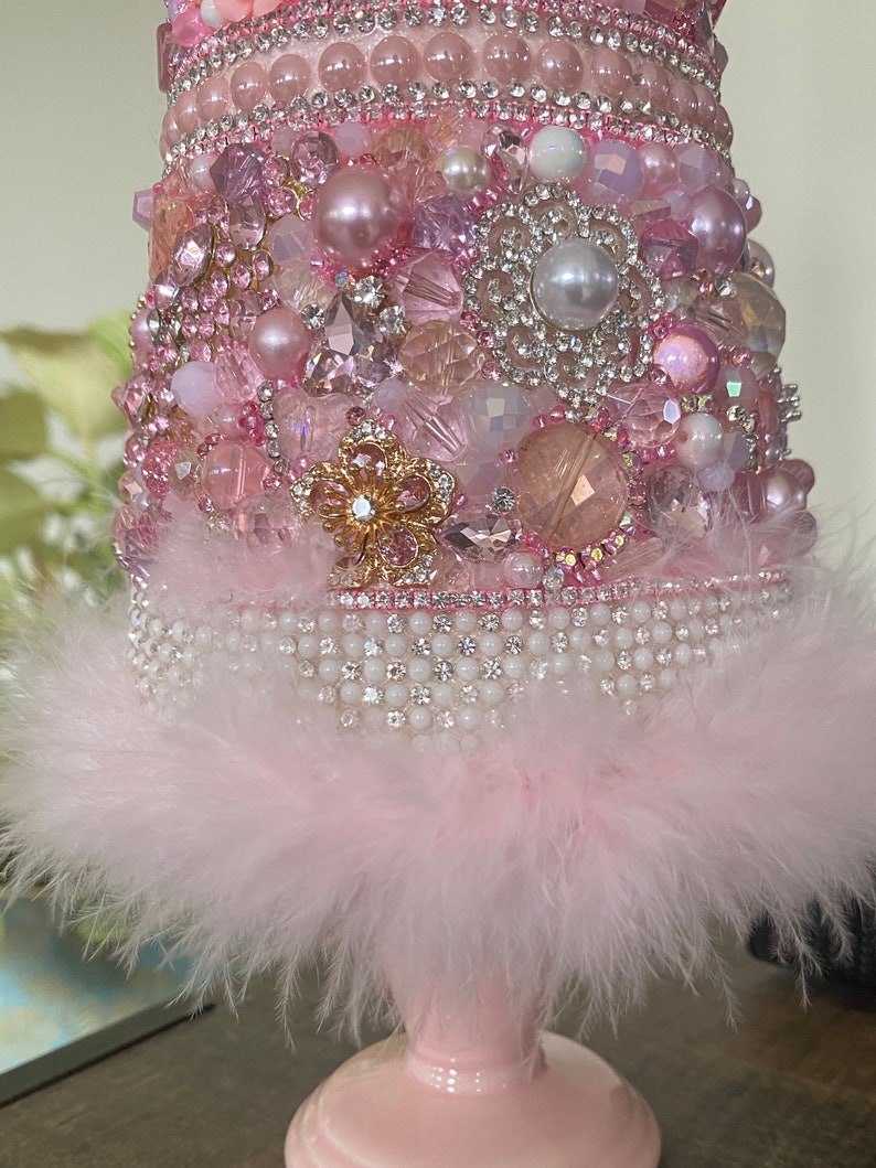 Pink Jeweled Tree 13in - Etsy