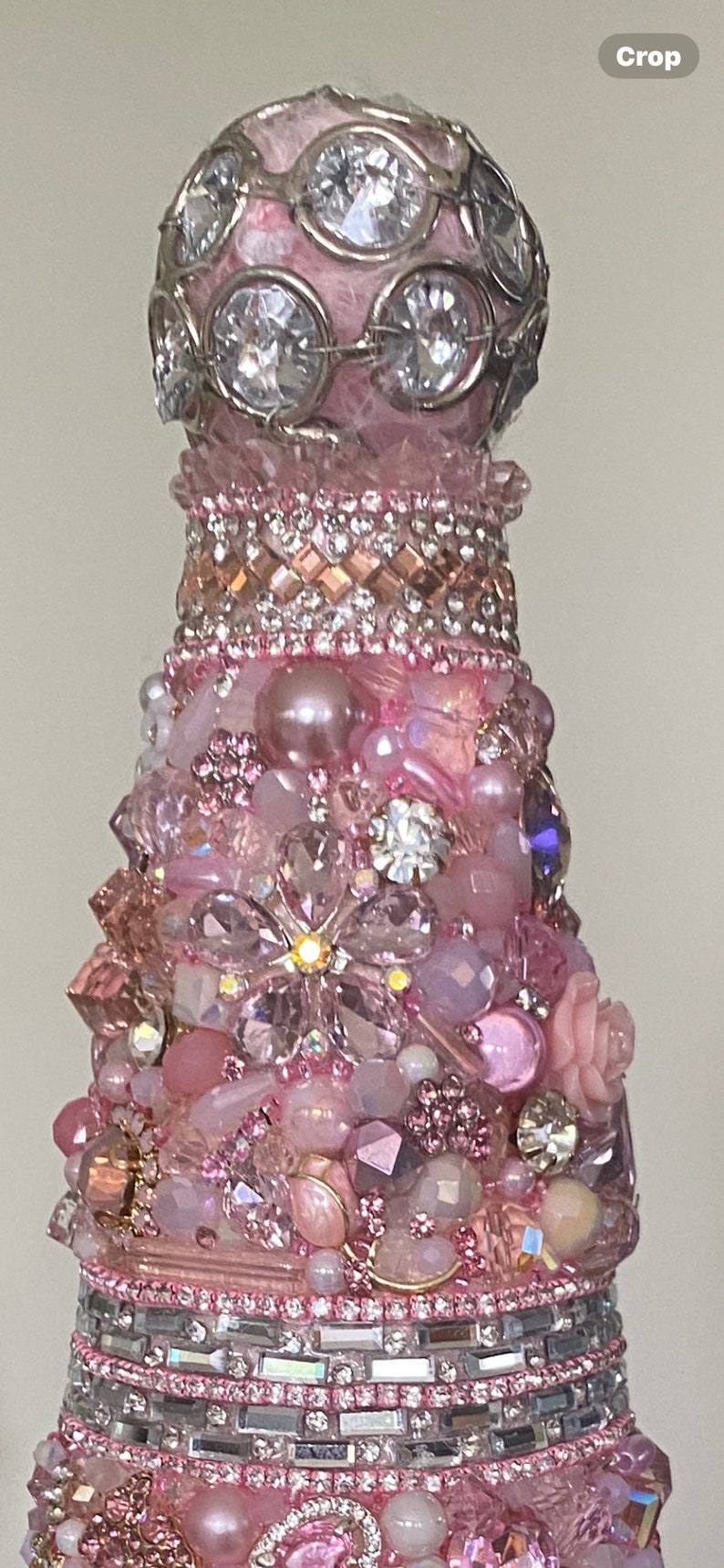 Pink Jeweled Tree 13in - Etsy