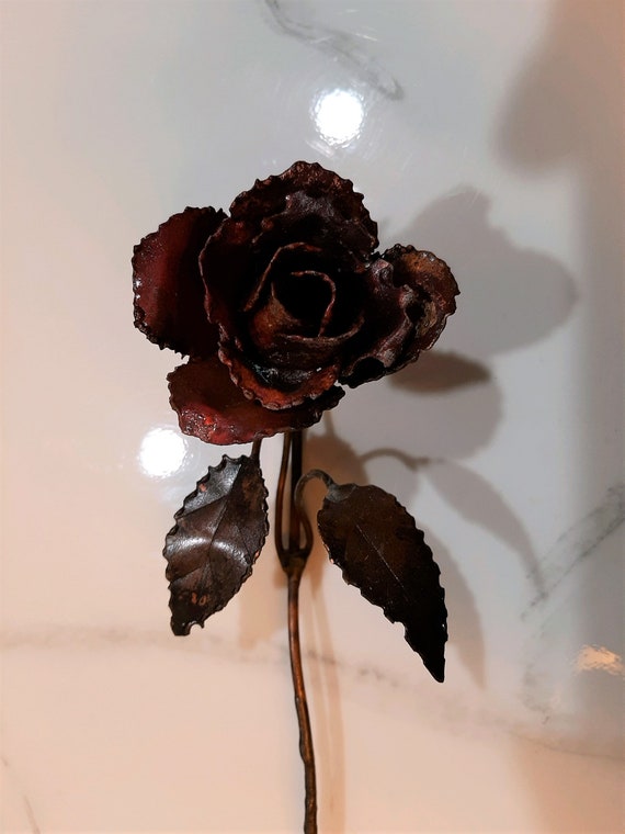 Hand Crafted Copper Roses - Etsy