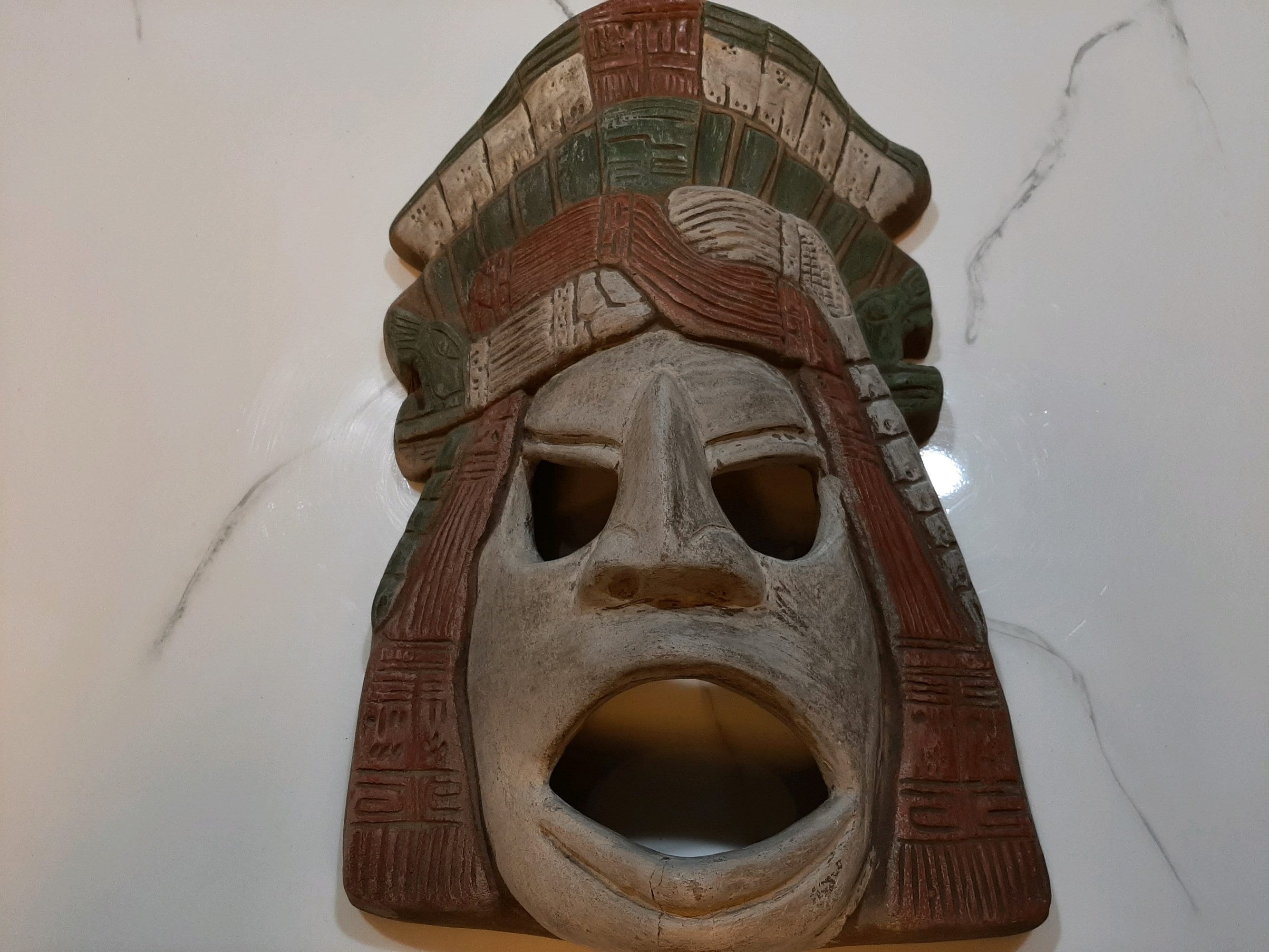 Handmade Mayan Ceremonial Mask - Etsy