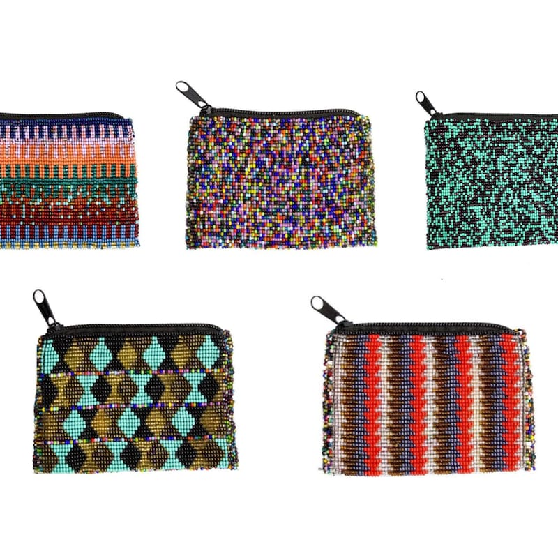 Beaded Coin Purse - Etsy