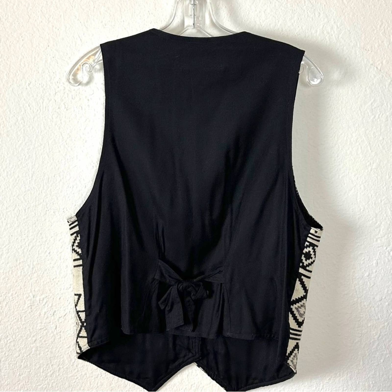 Vintage 80s Aztec Southwestern Vest Waist Coat Jonathan Martin Small ...