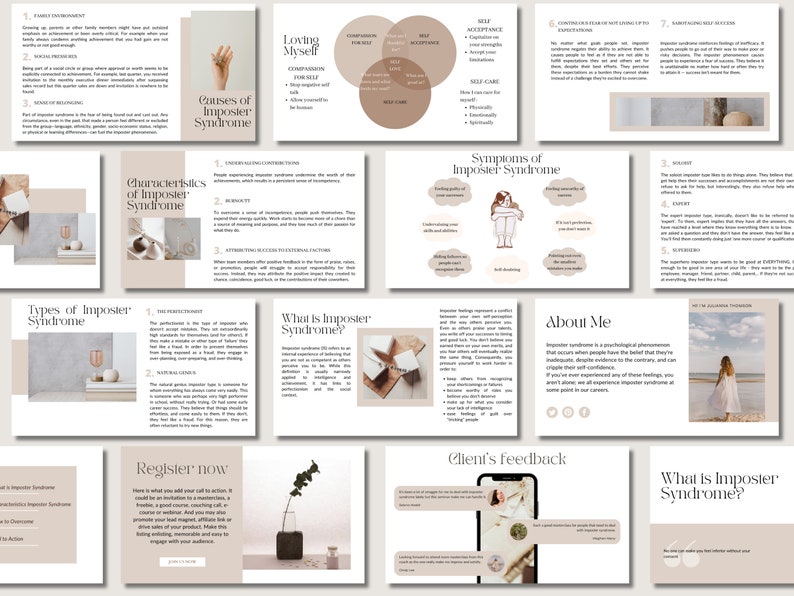 Imposter Syndrome Slide Presentation, Done for You Imposter Syndrome ...