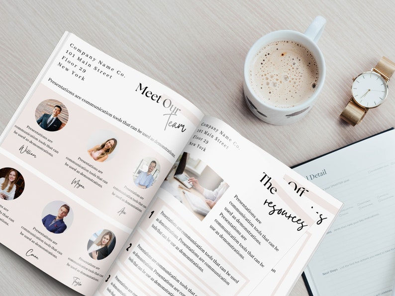 New Hire Welcome Packet, New Employee Guide, Employee Welcome Package ...